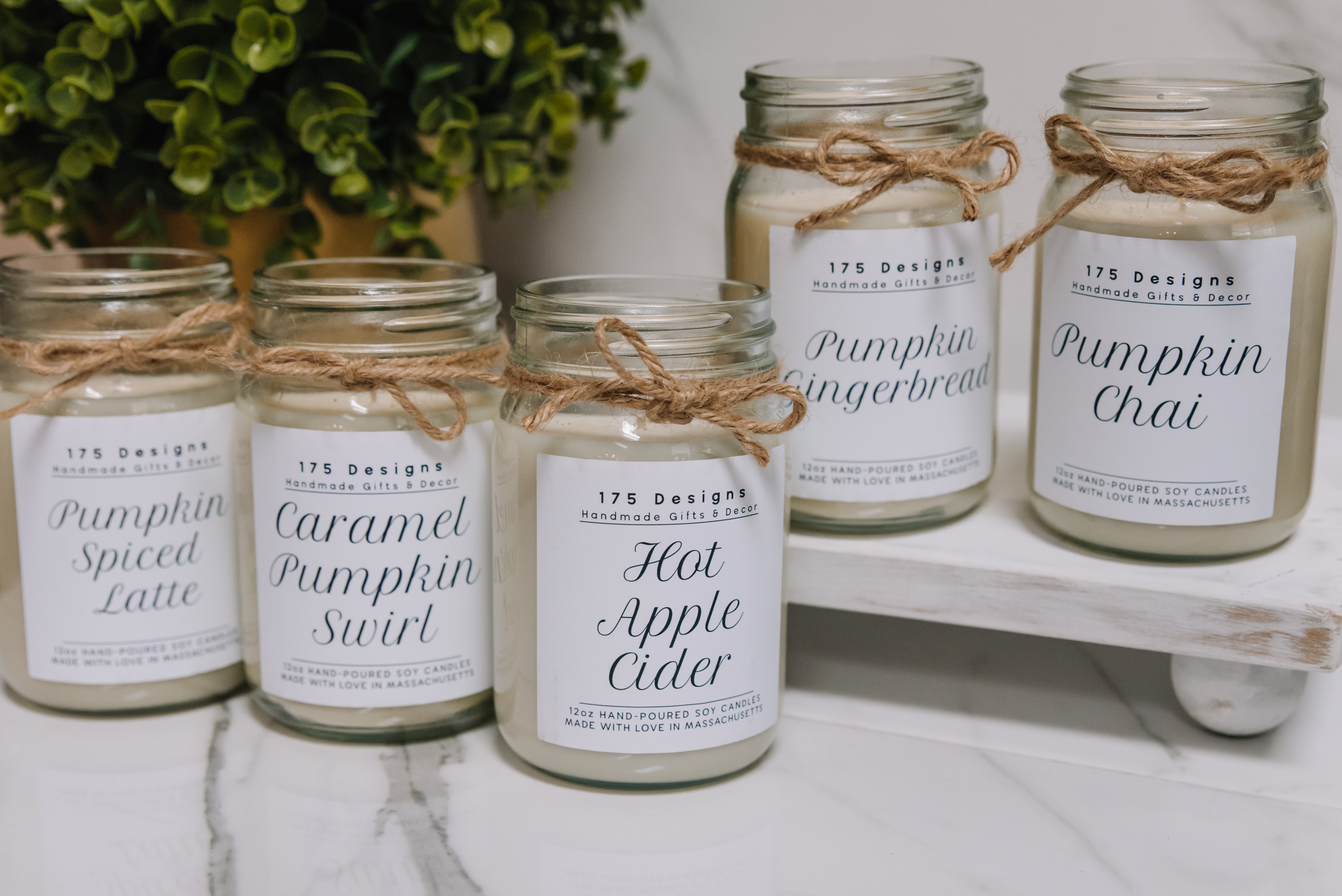 Seasonal Candles / Hand-Poured Soy Candles – 175 Designs